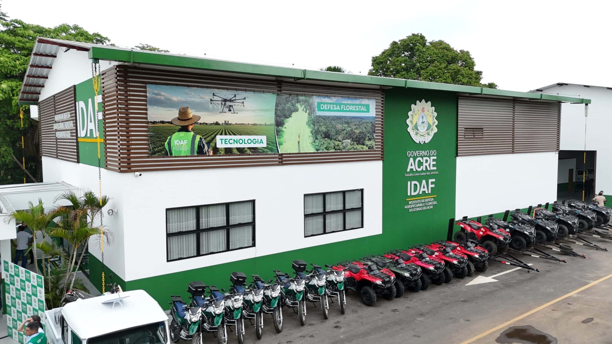 Governo do Acre inaugura novos prédios do Idaf e reforça modernização ...